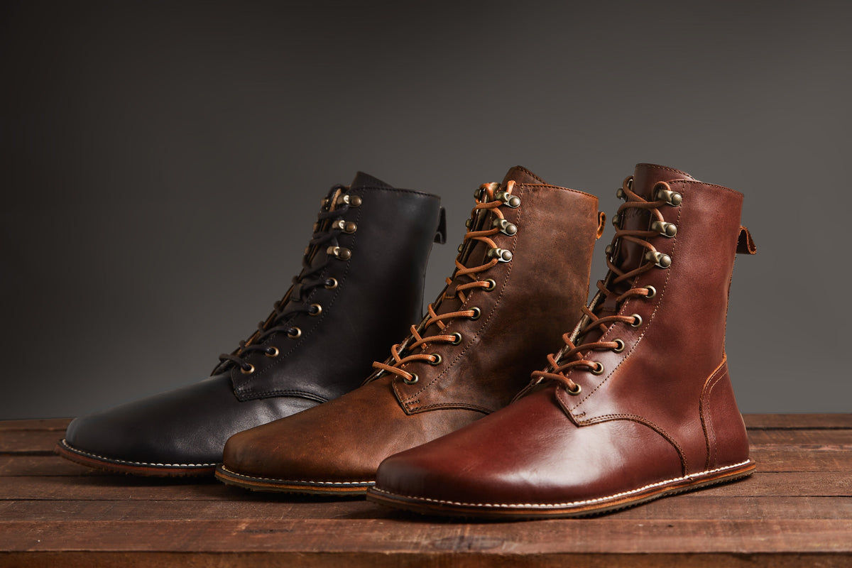 Barefoot Work Boots for Men: Meet The Adventurer Boot – Origo Shoes
